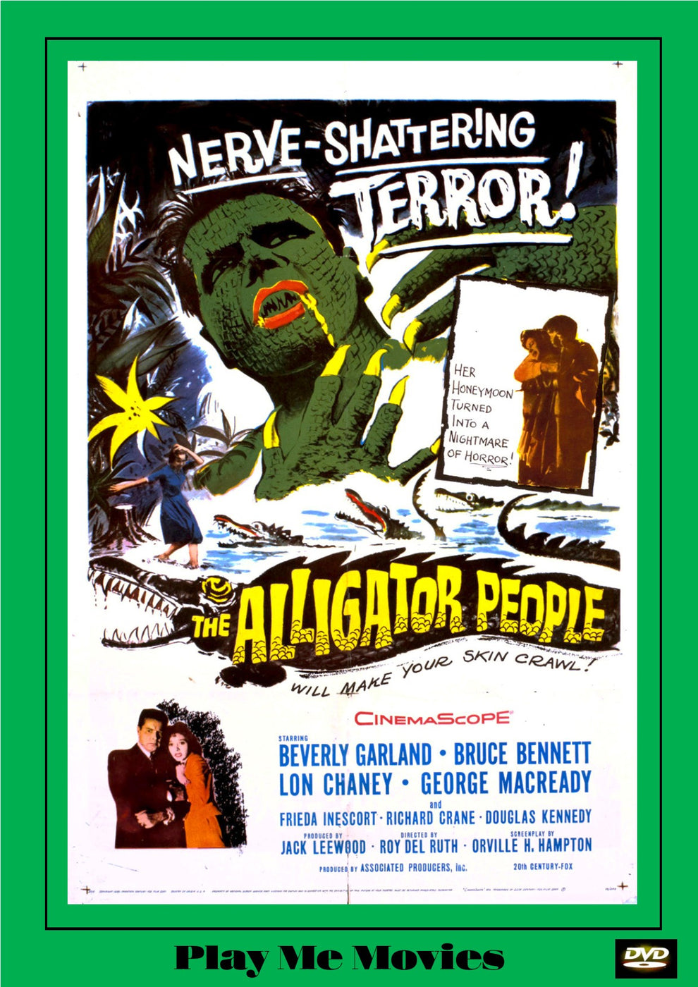 The Alligator People 1959 DVD – The Old Movie Shop