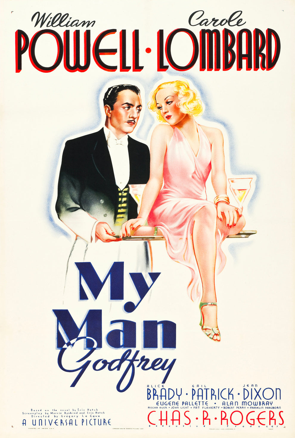 My Man Godfrey 1936 DVD – The Old Movie Shop